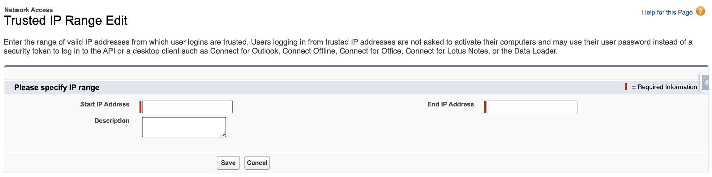 Adding IP Ranges for Salesforce Sessions with Sonar – Arovy